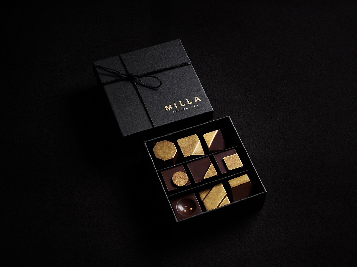 9 Piece "Assorted" Bon Bon Box – Milla Chocolates