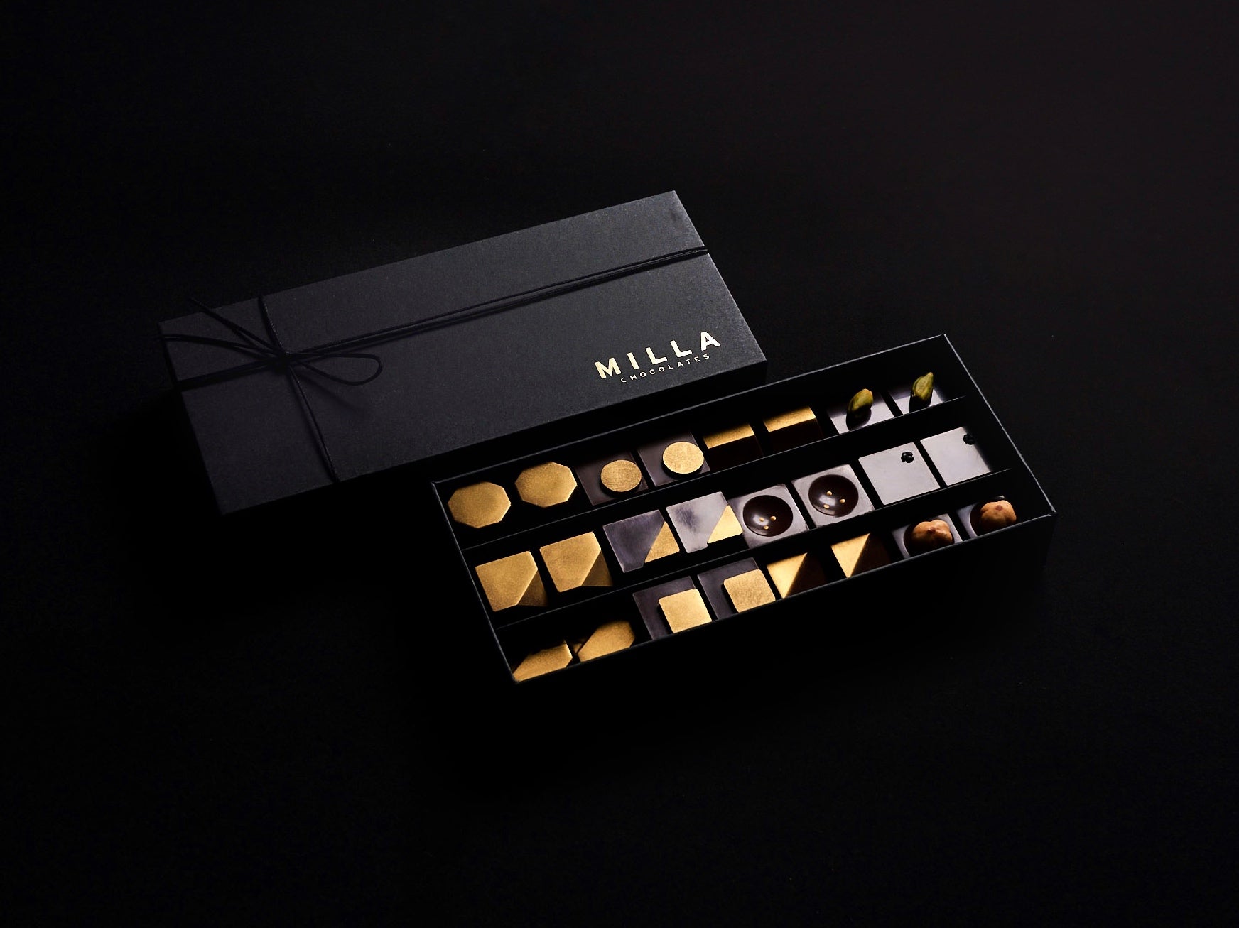 24 Piece Assorted Bon Bon Box – Milla Chocolates